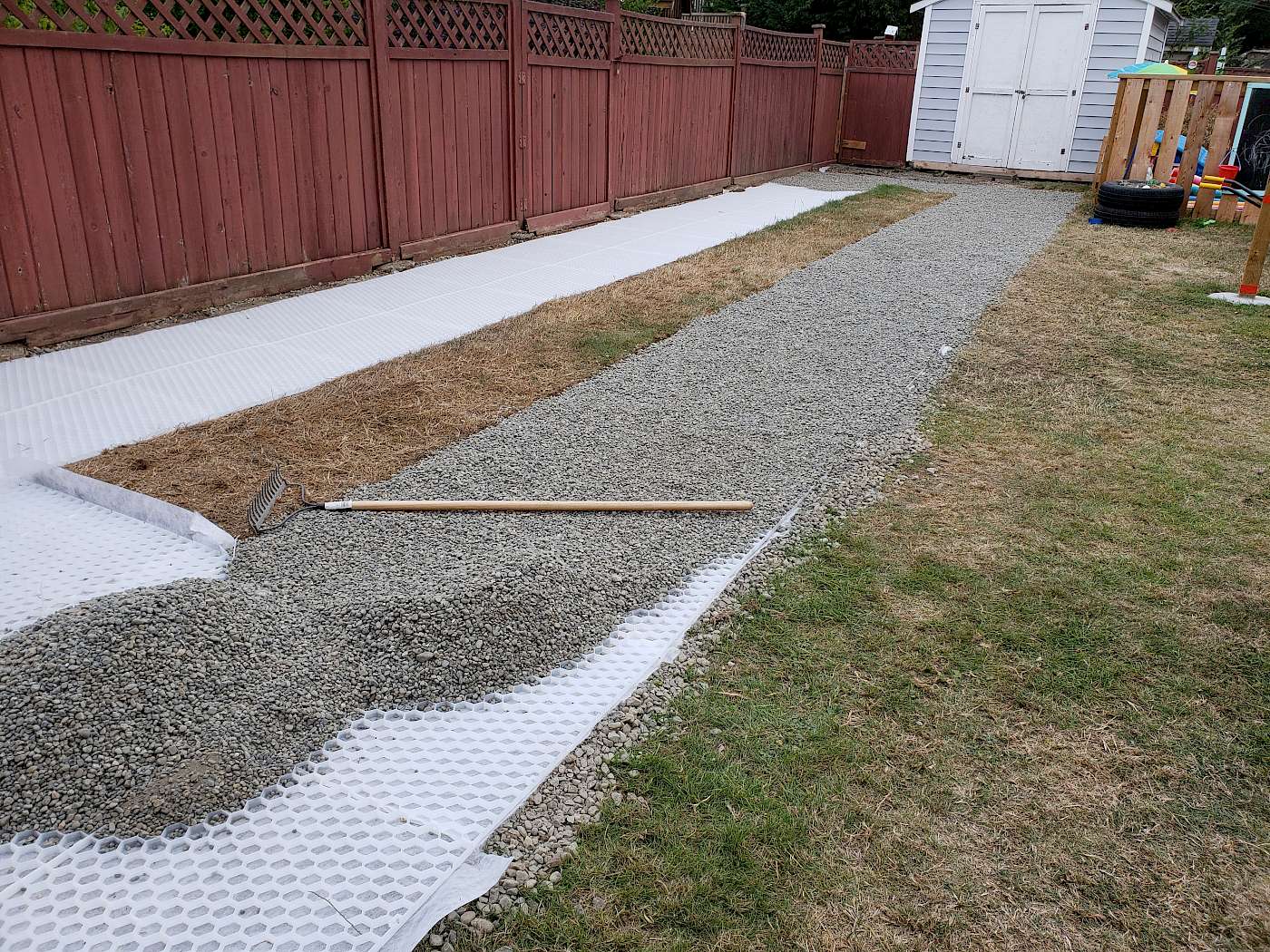 CORE Landscape Photo Gallery - Stabilized Gravel Foundations