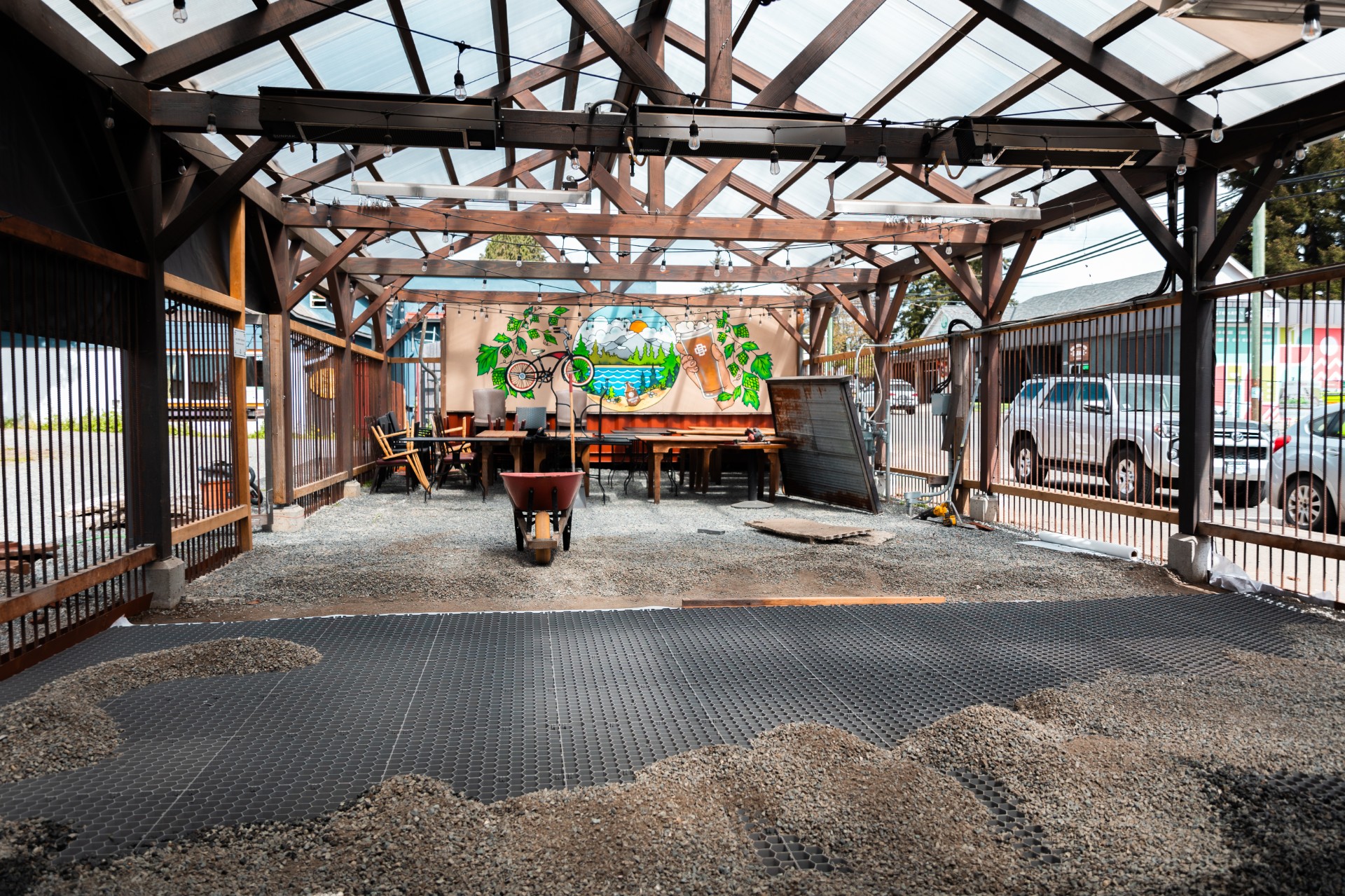 Restaurant Patio & Seating Area | Cumberland Brewing Company | CORE Systems