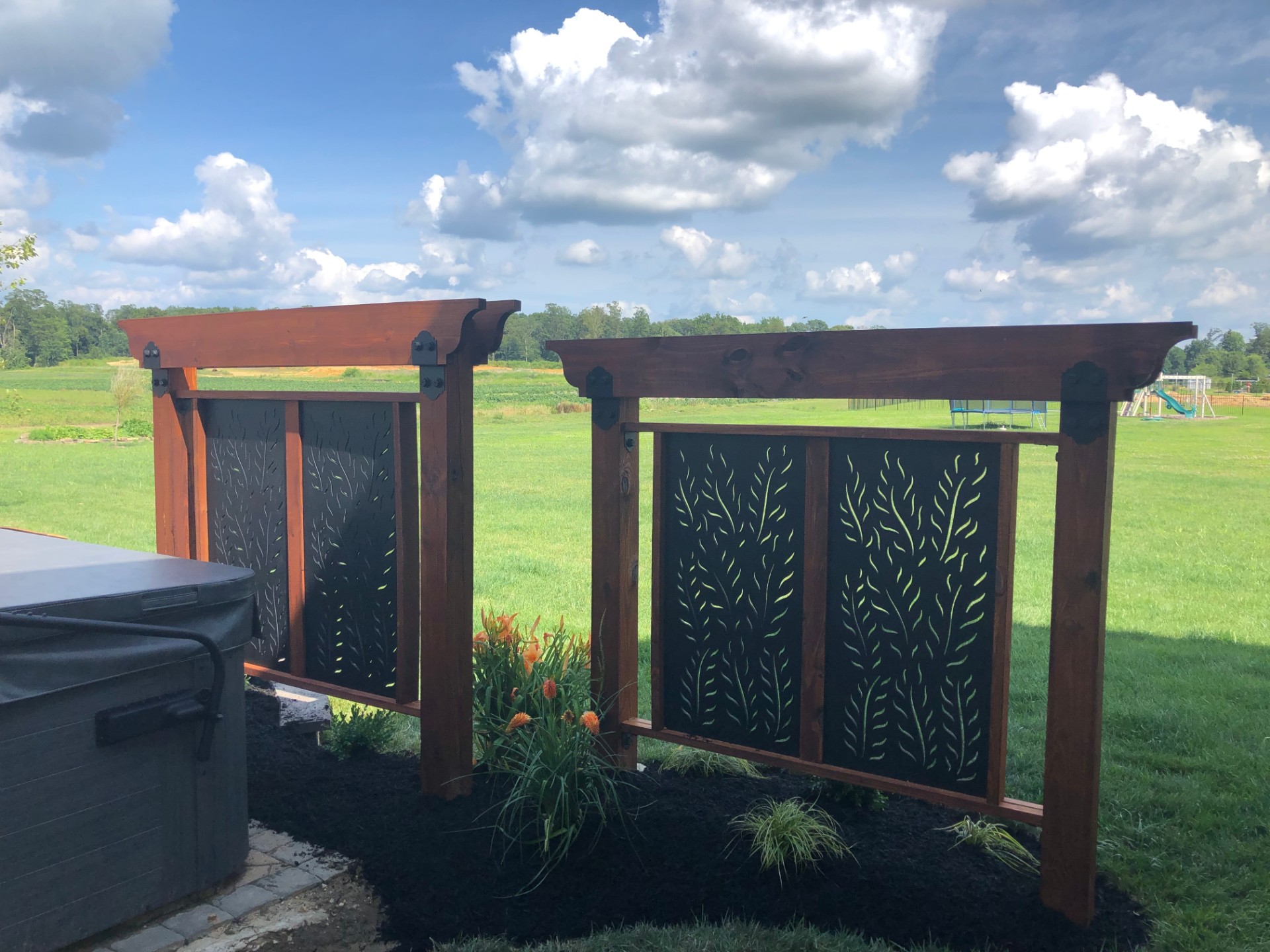 Privacy with Fern Privacy Screens | CORE Systems